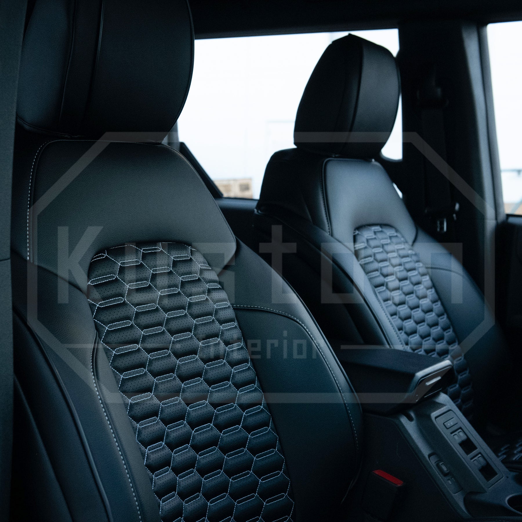 2021+ Ford Bronco 4 Door Custom Leather Seat Covers | Buy Now – Kustom ...