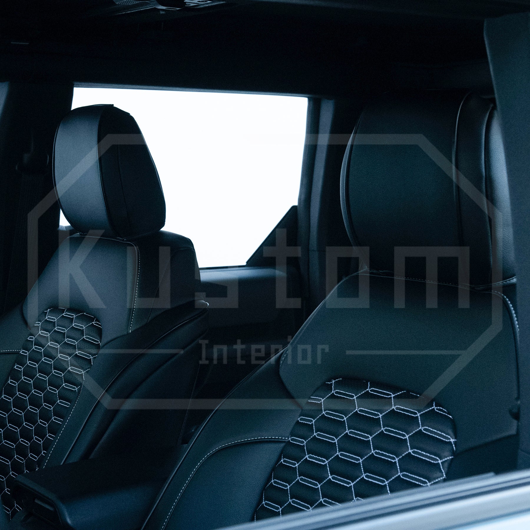 2021+ Ford Bronco 4 Door Custom Leather Seat Covers | Buy Now – Kustom ...