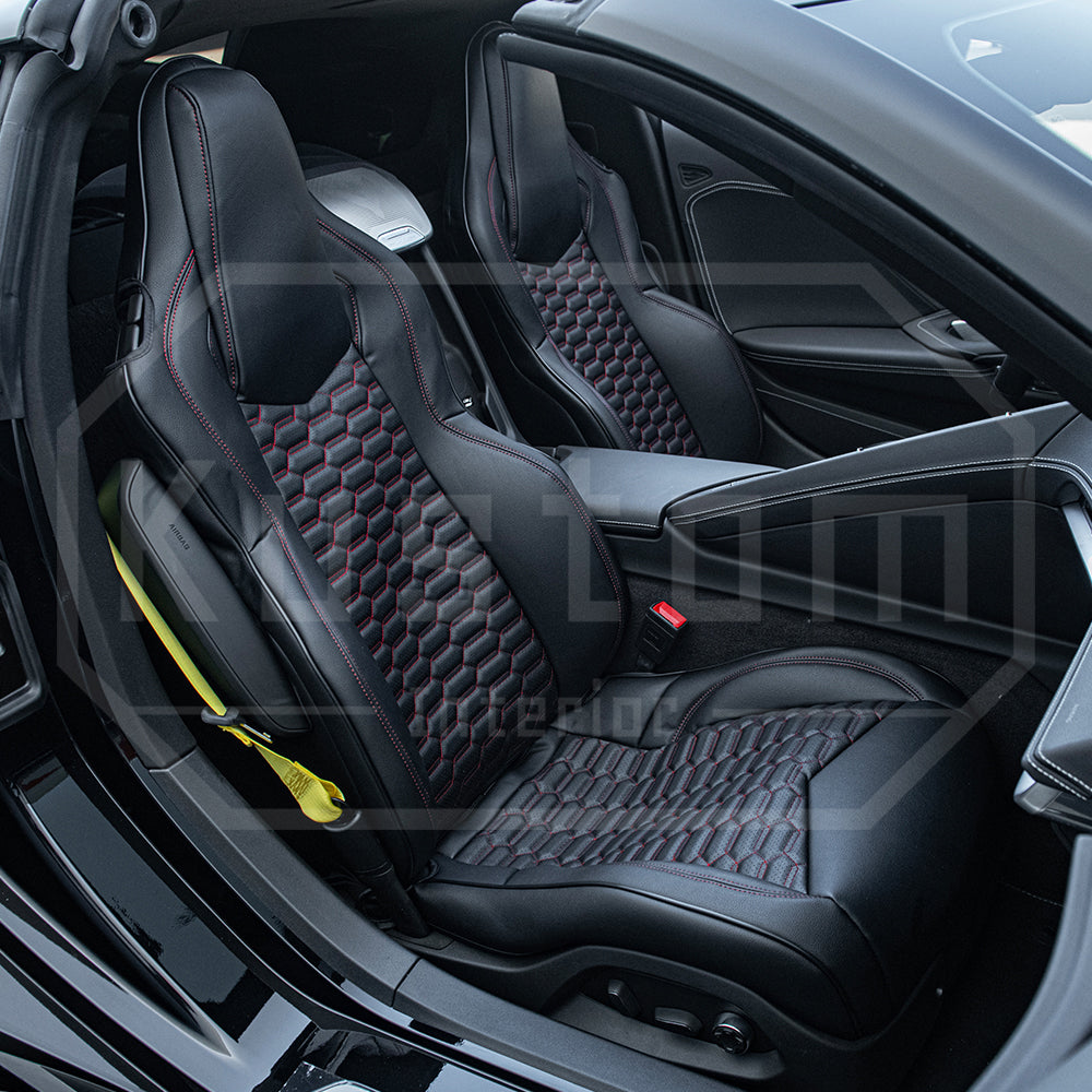 Chevrolet Corvette C8 Custom Seat Upholstery Kit | Shop Now!