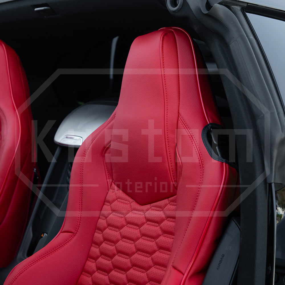 Chevrolet Corvette C8 Custom Seat Upholstery Kit | Shop Now!