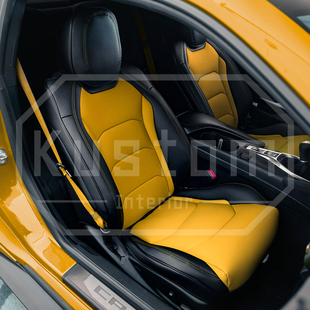 6th Gen Camaro Coupe 1LE Recaro Leather Seat Covers Upholstery Kit ...