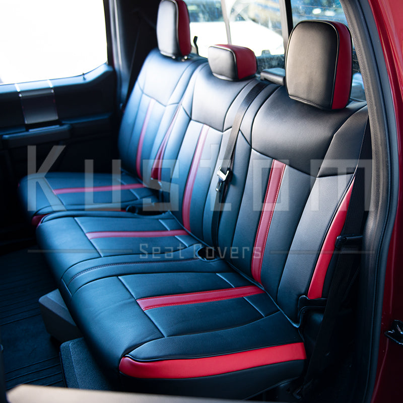 Durable 2015 Ford F150 Leather Seat Covers - Custom Fit Design – Kustom ...